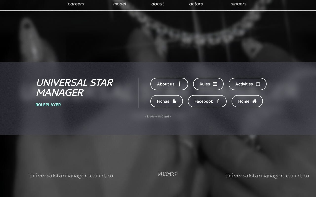 𝙐𝙣𝙞𝙫𝙚𝙧𝙨𝙖𝙡 𝙎𝙩𝙖𝙧 𝙈𝙖𝙣𝙖𝙜𝙚𝙧 ᴿᴾ